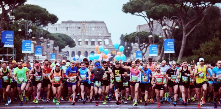 The Rome Marathon - 8 April 2018