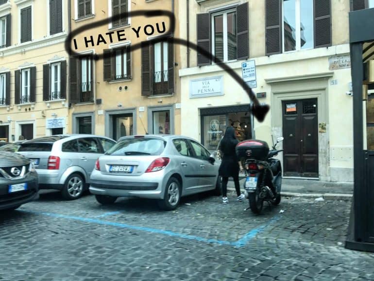 The Parking Nightmare of Rome | Romeing