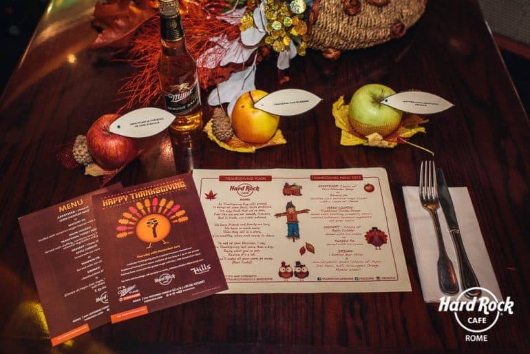 How to Celebrate Thanksgiving in Rome - Romeing