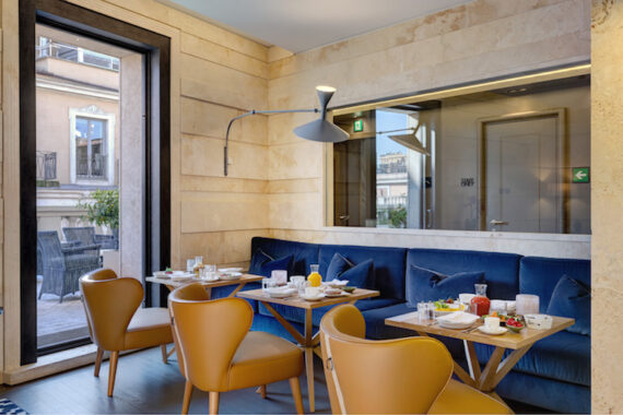 Singer Palace Hotel's Rooftop Restaurant and Bar in Rome - Romeing