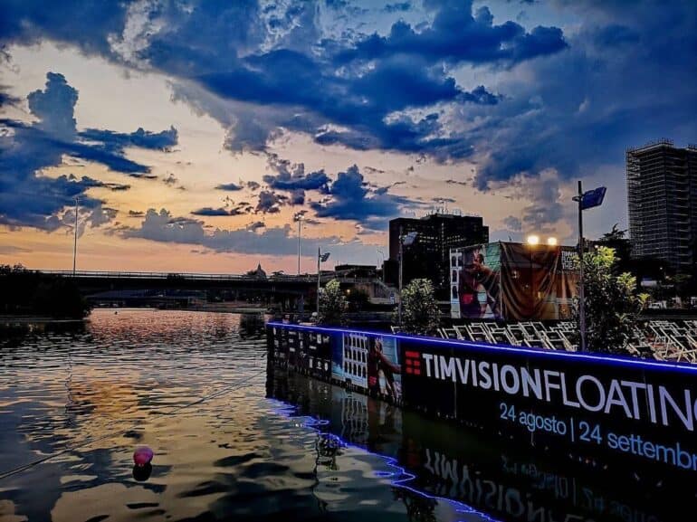 Floating Theatre 2021: Rome's outdoor floating cinema festival in Eur