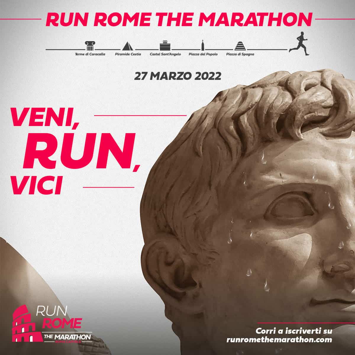 Rome Run The Marathon 2022 awaits you on the 27th of March - Romeing