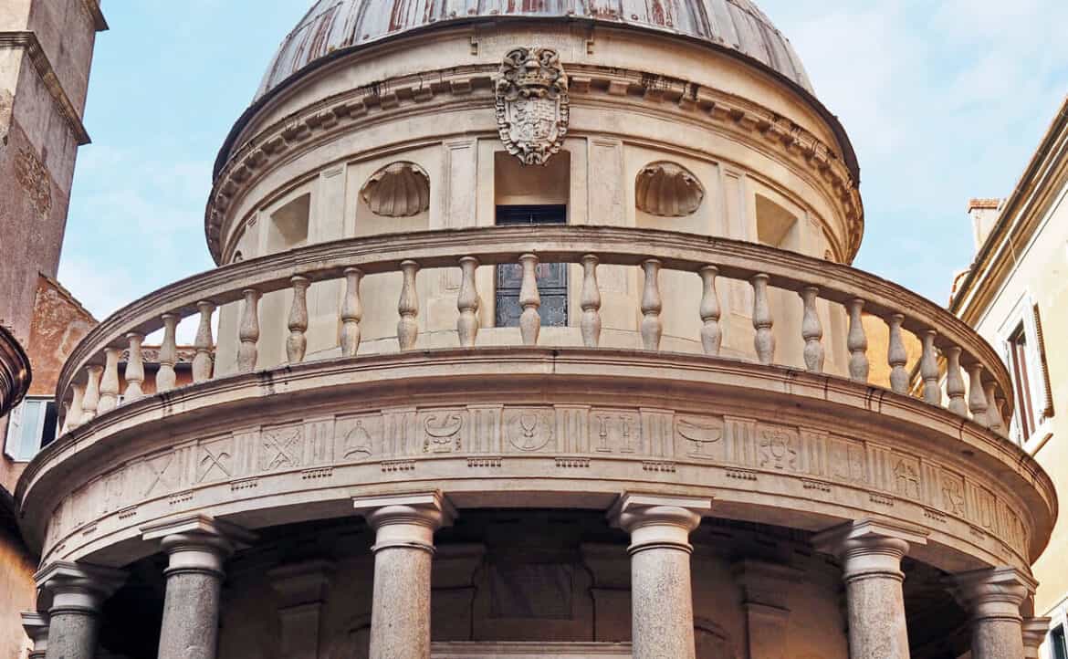 San Pietro in Montorio and the Tempietto on Rome's Gianicolo Hill