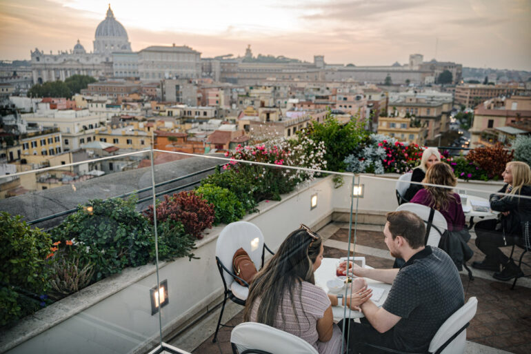 Best Rooftop Bars in Rome with amazing views - Romeing